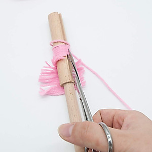 SHUANGSHI Yarn Cutter, Wooden Latch Hook Crochet Yarn Cutter Tool for Tapestry Carpet Rug Making DIY