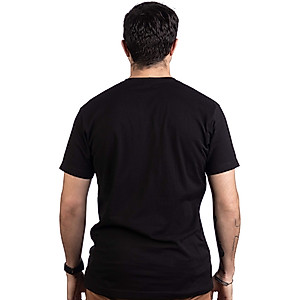 Ann Arbor T-shirt Co. Skeleton Rib Cage, Jumbo Print Novelty Halloween Costume Unisex T-Shirt - Large - Black