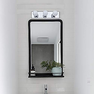 Globe Electric 51202 Cameron Collection 3 Chrome Fixture Vanity Light