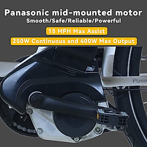 Totem Electric Bike for Adults 26'', Urban Electric Bicycle with 250W Removable 25.2V 16Ah Lithium Battery, City Electric Bike with 7-Speed Gears