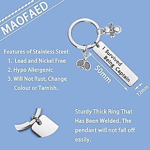 MAOFAED I Survived Being Captain Tennis Gift (Tennis KR)