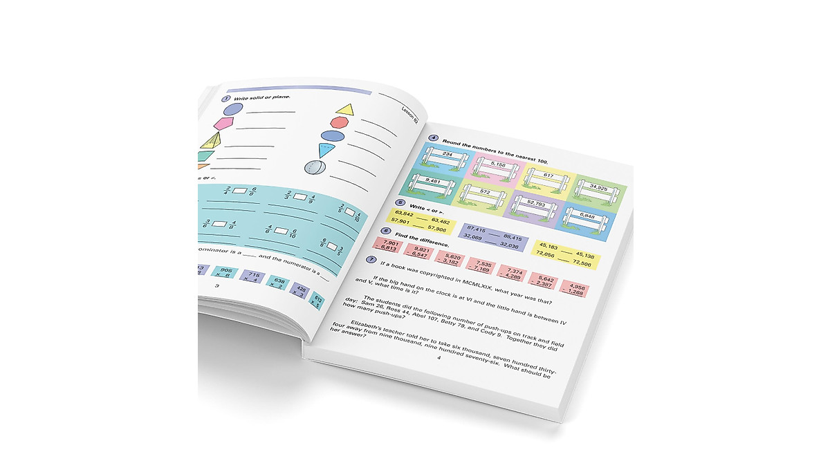 Horizon Math 3rd Grade Workbook – Build Strong Math Skills