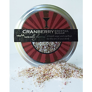 rozk Cranberry Cocktail Sugar Rimmerz, 4 ounce
