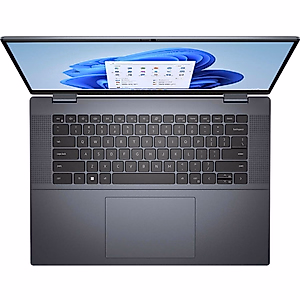 Dell Inspiron 16 2-in-1 2023 Laptop ~ 16" FHD+ 60Hz IPS Touch ~ AMD Ryzen 7 7730U ~ 16GB LPDDR4~512GB M.2 NVMe ~ Backlit Keyboard Fingerprint ~ Wi-Fi 6 ~ Windows 10 Pro ~ Dark River Blue