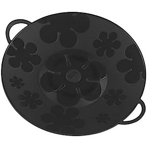 Kuhn Rikon Kochblume Spill Stopper, 11-Inch, Black