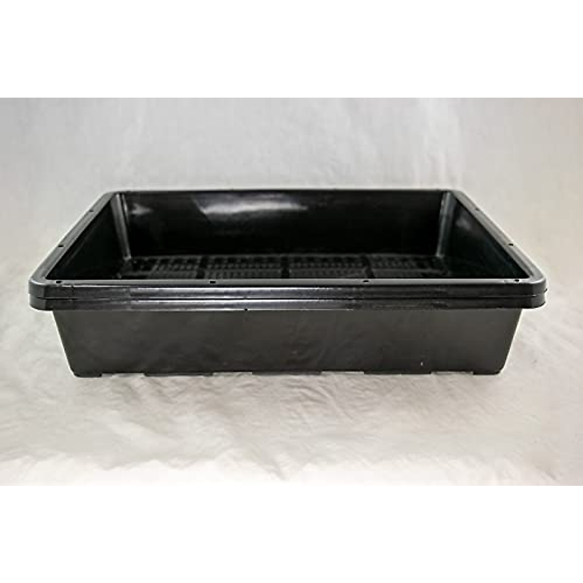 Calibonsai 2 x Black Plastic Tray for Propagation, Bonsai Forest/Group Planting 15"x 12"x 3"