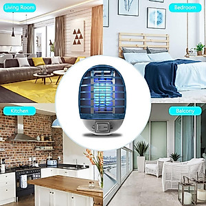 Indoor Bug Zappers, Fly Traps for Indoors, Insect Traps for Home Mosquito Killer for Kids & Pets, Home, Kitchen, Bedroom, Baby Room, Office (4 Packs)