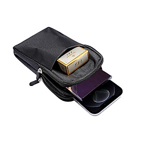 Scanner Holster Carrying Case Pouch for Zebra TC77, TC75, TC75x, TC72, TC70, TC70x, TC57, TC56, TC52, TC51, TC26, TC25, TC21, TC20, Handheld Barcode Touch Mobile Computer Holder Bag with Belt Loop