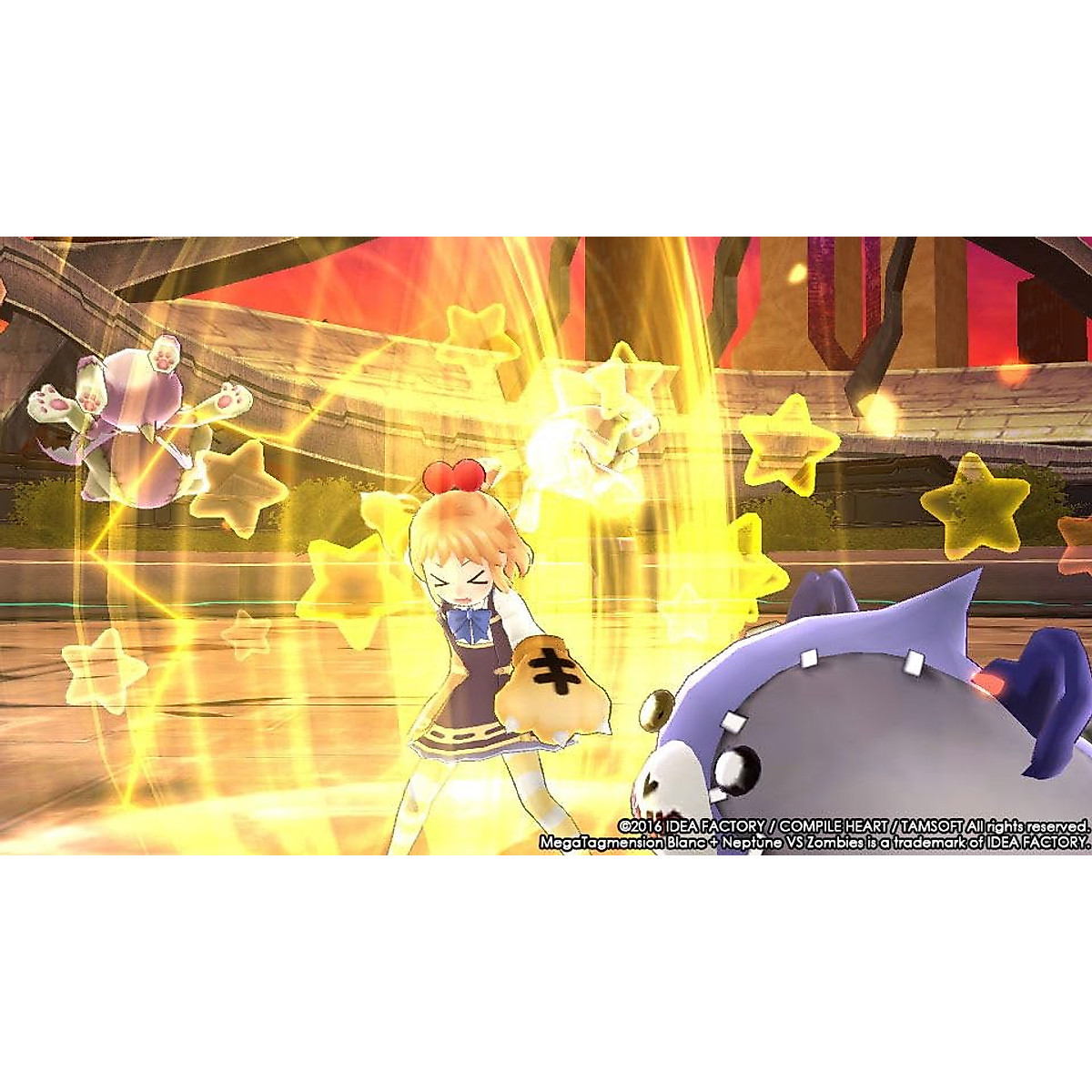 MegaTagmension Blanc + Neptune VS Zombies - PlayStation Vita