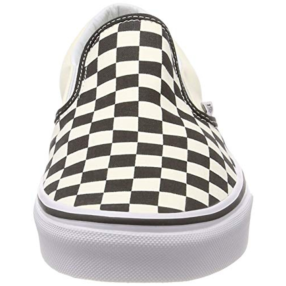 Vans Unisex Adults' Classic Slip On, Black/Off White Check, 7 UK