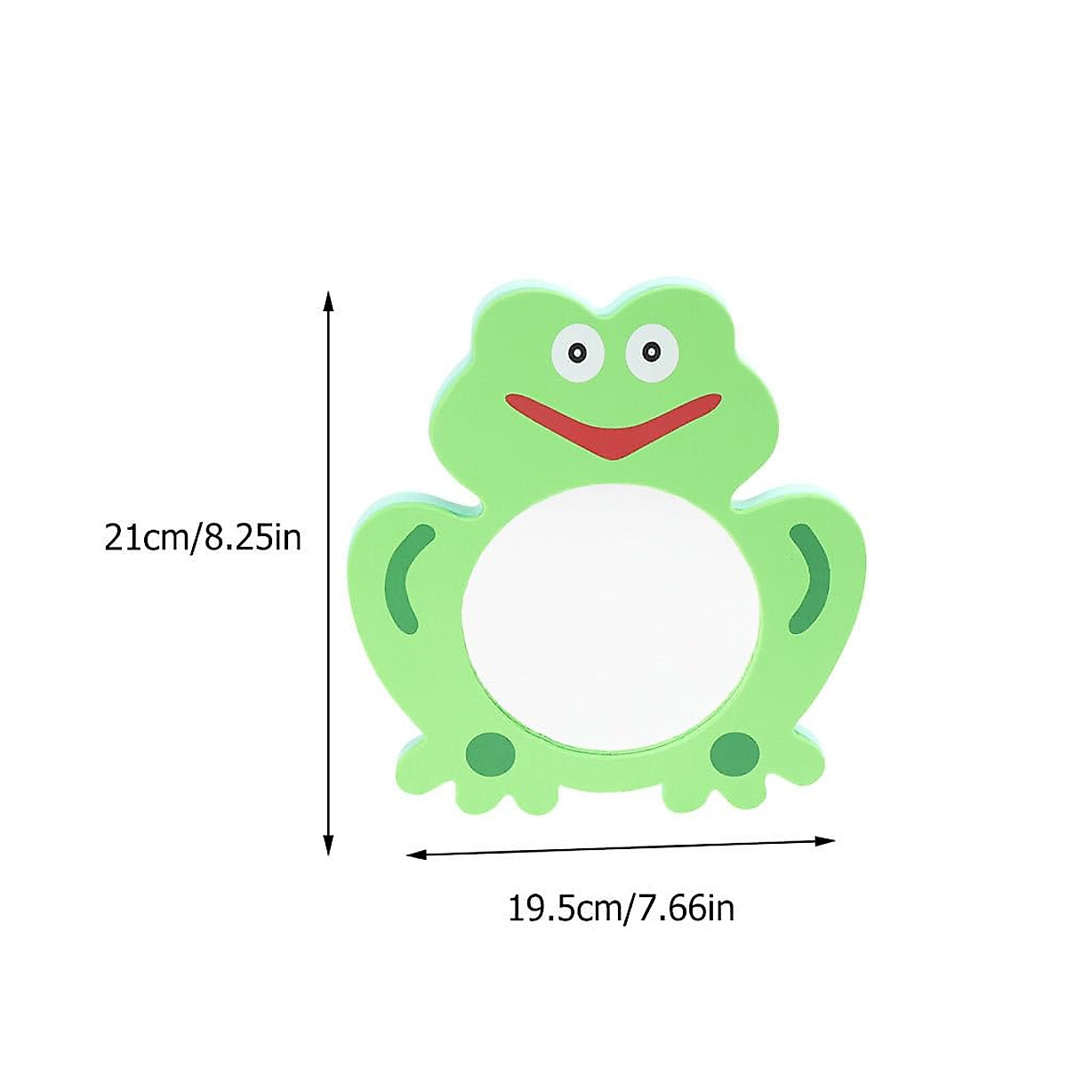 2pcs Mirror Bath Toy Baby Toddler Cartoon Frog Crab Mirror Bathing Plaything Water Toy for Kids Toddler