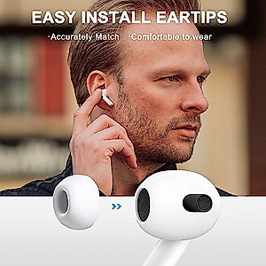 Linsaner for AirPods Pro Case Cover with Cleaning Pen and Replacement Eartips(S/M/L), Full Protective Silicone Skin Accessories for Women Men Girl with Apple AirPods Pro Case,Front LED Visible，Black