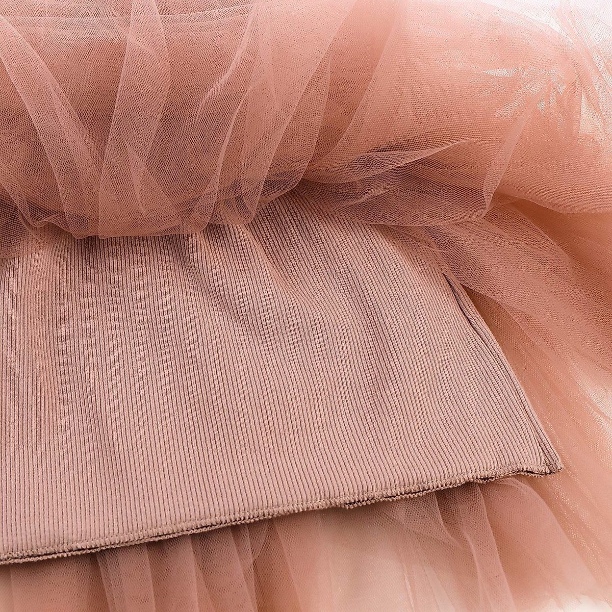 LYXIOF Toddler Tutu Dress Baby Girls Tulle Sleeveless Princess Party Sundress Pink 3 Years