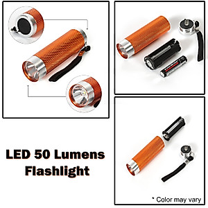 Propane Tank 2 Pack with Golden Lion Bonus: LED 50 Lumens Flashlight