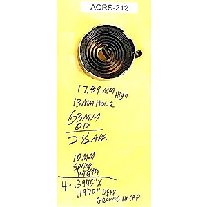 Drill press quill feed return spring NEW 2 1/2"