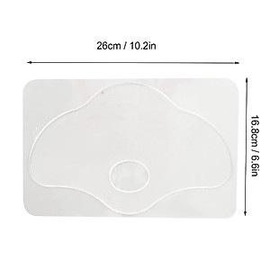 Silicone Belly Patch, Patch Scars Treatment Lift Tighten Skin Stretch Marks Patches Reusable Washable Transparent Skin Care Supplies for Women Removal Skin Care