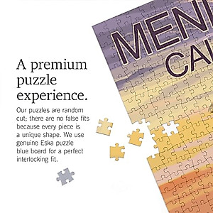 Lantern Press 1000 Piece Jigsaw Puzzle, Mendocino, California, Sea Gulls