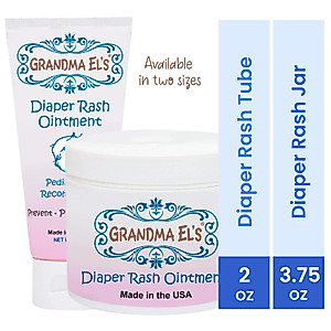 Grandma El's Diaper Rash Remedy and Prevention Baby Ointment Jar, 3.75 oz.