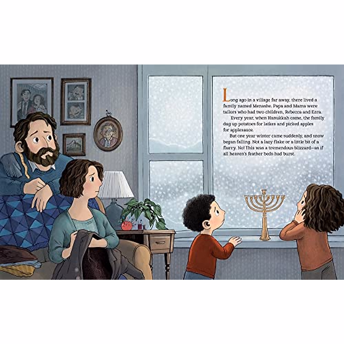 Latkes and Applesauce: A Hanukkah Story