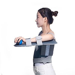 WILLQ Shoulder Immobilizer for Shoulder Injury Torn Dislocated Rotator Cuff ​Injury Support Broken ​Arm Sublexion Surgery Soft Comfortable Shoulder Abduction Brace Suitable for Men Women