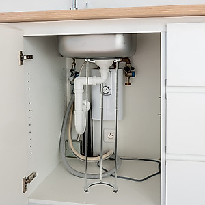 Undermount Sink Repair Support Brackets - Stainless Steel Sink Mounting Hardware Undermount Sink Adjustable Support(15.7-27.5 inch)