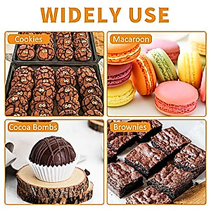 LOKQING Cellophane Treat Bags Cookie bags for Packaging Clear Gift Bags with Stickers for Cookies,Candy,Chocolates(100 PACK,9x3.3inch)