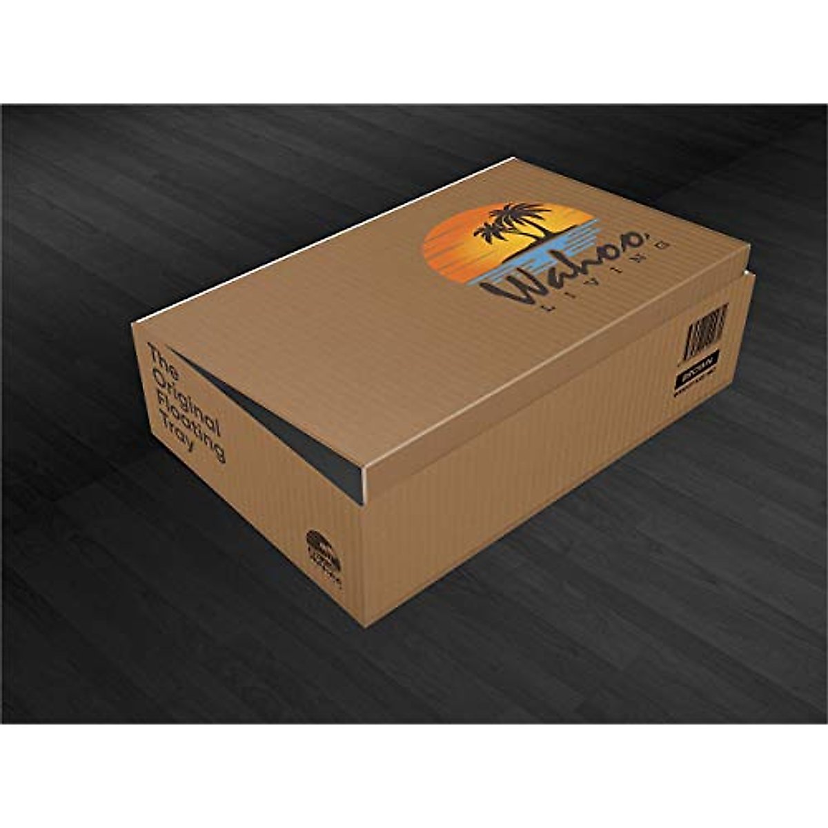 Floating Pool Tray Floating Serving Tray Table & Bar - Swimming Pool Floats for Adults, Spas, & Pool Parties - Floating Tray for Pool Serving Drinks, Floating Brunch, Food on The Water - Brown