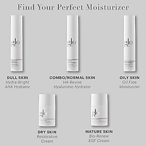 Glo Skin Beauty Hydra-Bright AHA Hydrator | Lightweight, Illuminating Treatment Moisturizer Targets A Brighter, Smoother Complexion (1.7 Fl Oz)