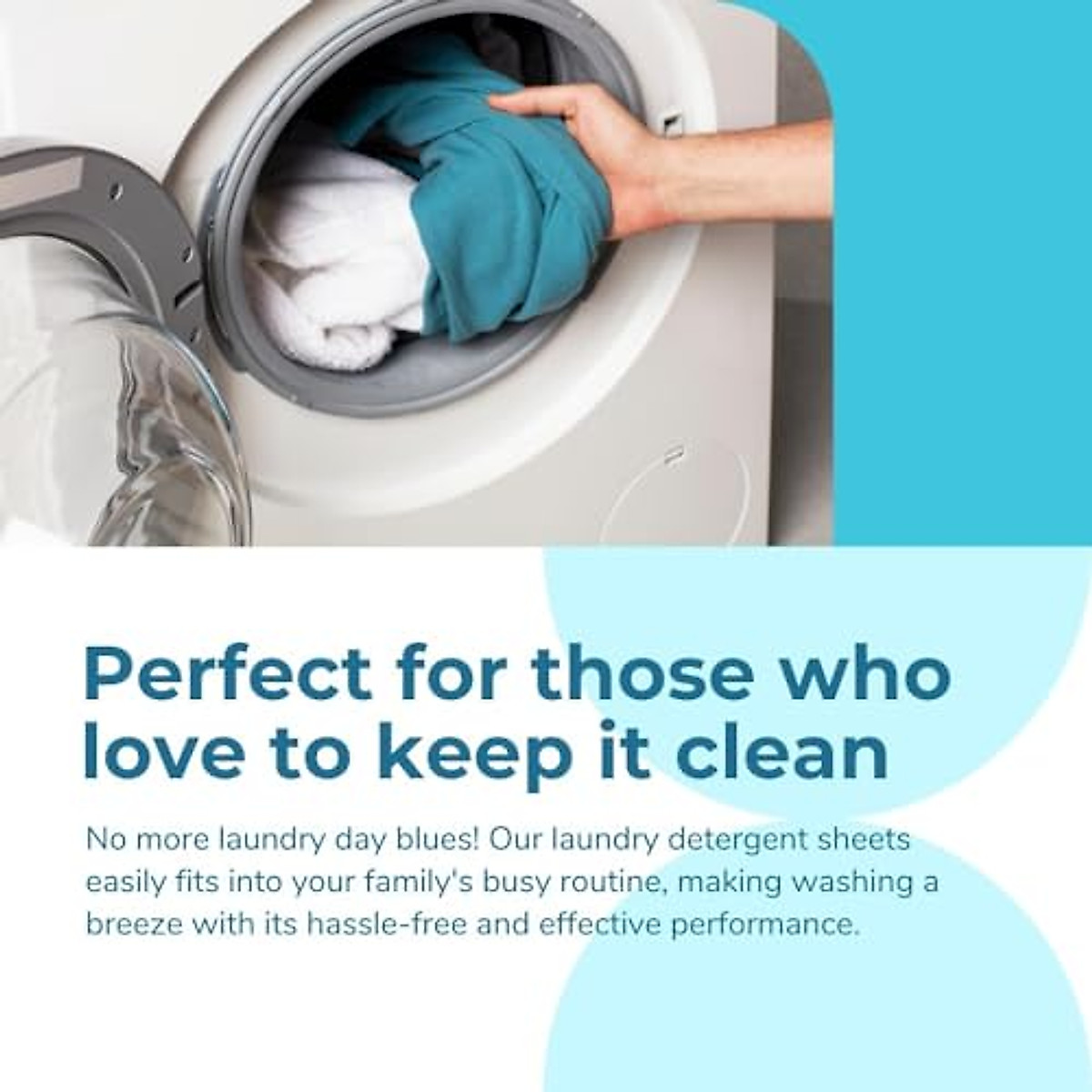 Flowcheer Ultra Concentrated Laundry Detergent Sheets - 200 Count, Fresh Vegetation Scent, Ideal for Busy Households, Eco-Friendly, Versatile, Powerful Stain Removal