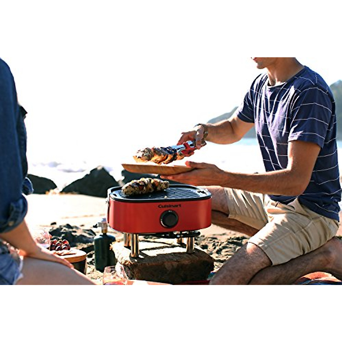 Cuisinart CGG-750 Portable, Venture Gas Grill, Red