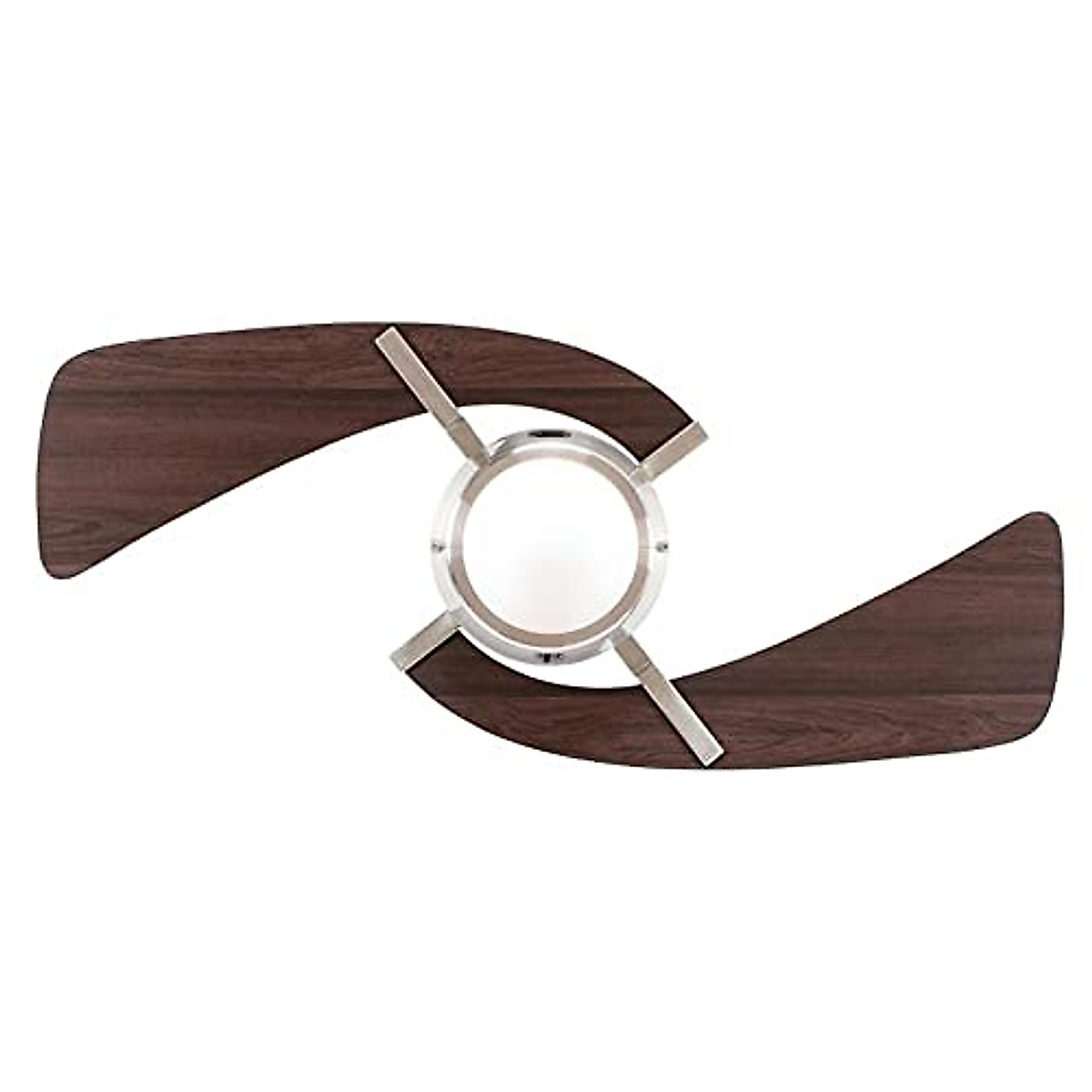 Westinghouse Lighting Indoor Ceiling Fan with Lights and Remote Control, Harmony 48 Inch Fan for Bedroom Home Living Décor, Wholesale Home Cloth Included, Brushed Nickel Finish(72311-Kit)