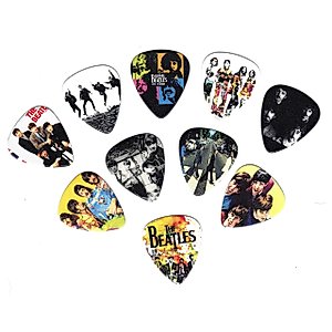 Sherpa Goods - Beatle's Guitar Picks - 10 Premium Medium Guitar Picks (0.71mm Thickness)