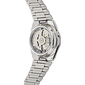 SEIKO 5 Automatic Black Dial Stainless Steel Men's Watch SNK063J5