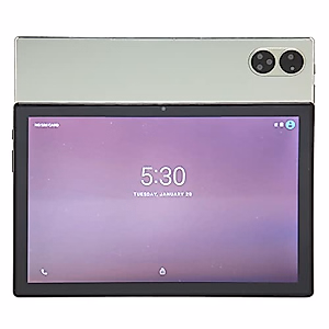 FOTABPYTI 4G Telephony Tablet Green 8 Core CPU 100-240V 10 Inch Tablet for Entertainment (US Plug)