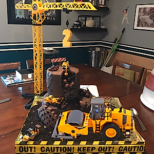 Gemini&Genius Construction Vehicle Toys 1/35 Scale Die-cast Grader Engineering Road Planer Vehicle Models Toys for Kids and Decoration for House (1-35 Road Roller)