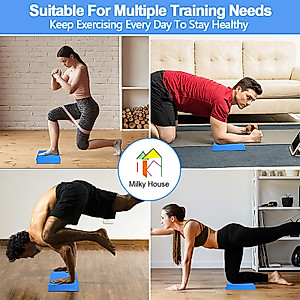 Balance Board Foam Pad, Yoga Mat Small, Size 12.2X9.4X2.4inch Rocker Board Physical Therapy Pads, Non Slip Knee Cushioned Boards Mat for Dancer Balancing Exercises, Women Kid Fitness Training Yoga Mat