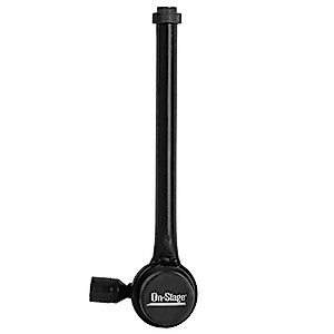 OnStage Posi-Lok Mini Microphone Boom Arm, Black 15 x 3 x 5 inches