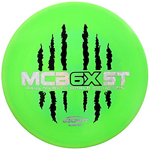 Discraft Limited Edition Paul McBeth 6X Commemorative McBeast Stamp Zone Putter Golf Disc - 170-172g - Colors Will Vary
