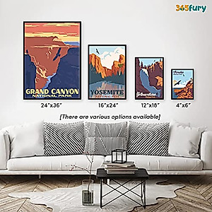 365FURY Soccer Life Lessons Poster with Personalized Name and Number Wall Art For Girls Room Perfect Gifts For Birthday Anniversary Holidays Rustic Picture Without Frame