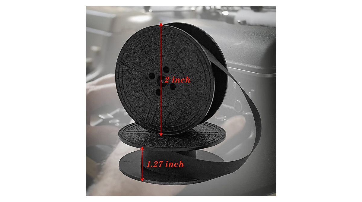 Vintage Royal Typewriter Ribbon - Crisp Black Ink for Classic Machines