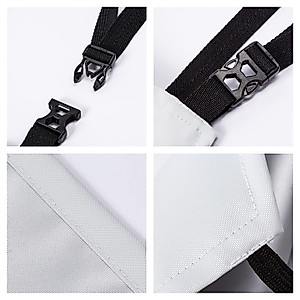 Cute Avocado Cat Aprons Kawaii Animal and Fruit Cooking Kitchen Bib Apron for Women Men with 2 Pockets and Adjustable Neck Strap and Waterproof Stain Resistant Polyester Summer Apron