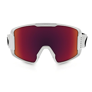 Oakley Line Miner Prizm Snow Goggles Matte White with Prizm Torch Lens