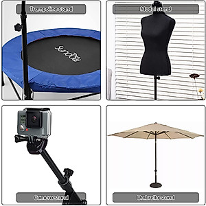 Othmro Black 12mm(M12) x 50mm Thread Replacement Star Hand Knob Tightening Screws 2Pcs