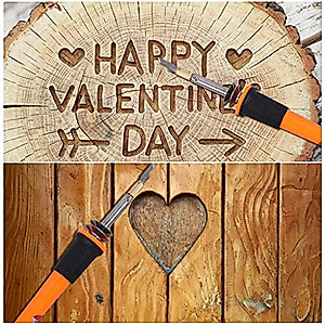 67Pcs Electric Hot Knife Cutter Tool Set, Hot Knife Multipurpose Stencil Cutter with Metal Stand, 60 Pieces Blades,110V