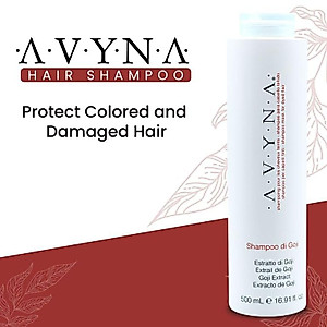 Avyna Shampoo for Color Treated Hair with Goji Extract 16.91 oz