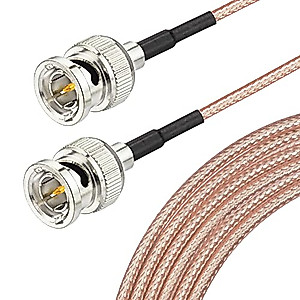Superbat 3G SDI Cable 6ft BNC Cable 75 Ohm for Cameras Monitor Vedio Recorder BMCC Video HDMI Extender Supports HD-SDI 3G-SDI 4K SDI Video Cable 2Pcs