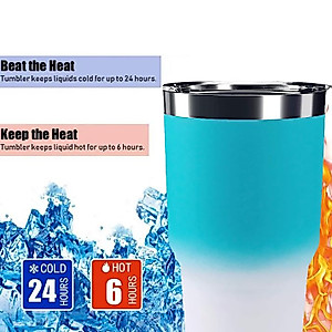 Haven Space Collections Travel Coffee Mug 20 Oz - Leak Proof Stainless Steel Tumbler - Insulated Coffee Mug