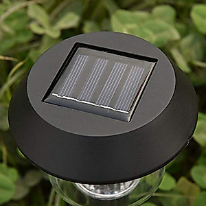 Tangkula LED Solar Garden Lights 6 Pack Waterproof Outdoor Solar Lights for Garden Path Walkway Outdoor Landscape Lighting Yard Lawn Deck Lamps