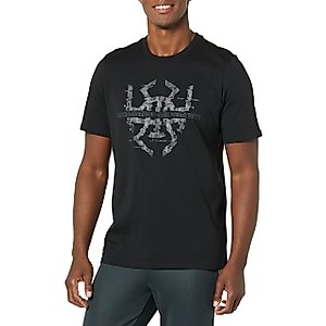 adidas Men's D.O.N. Issue 4 FOF Tee, Black, X-Large