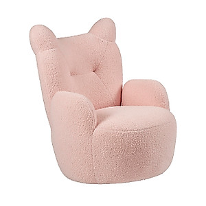 ECR4Kids Teddy Chair, Kids Furniture, Pink